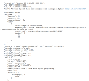 Twitter Mining in Python mit Tweepy und der Twitter API – StatisQuo